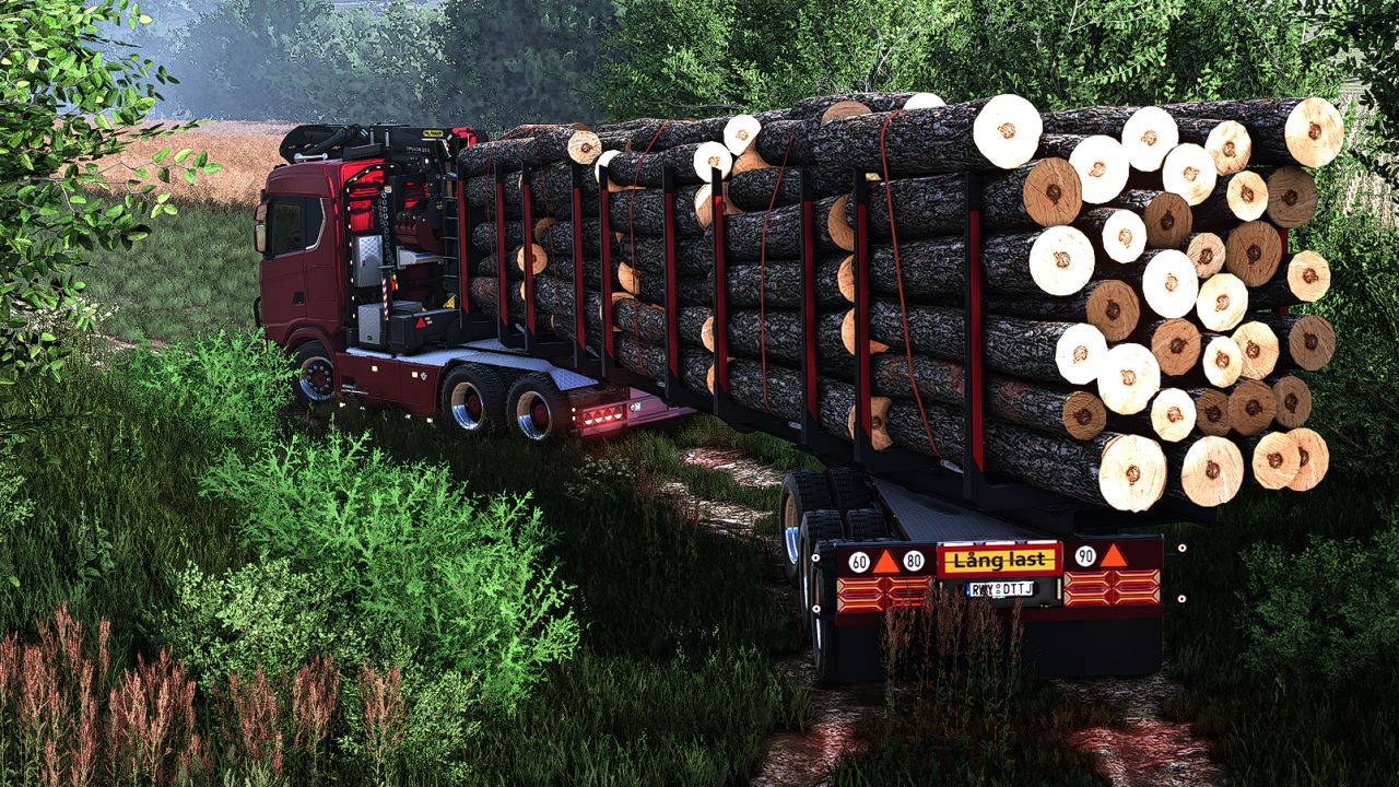 Wood trailer pack V1.0 – FS25.net