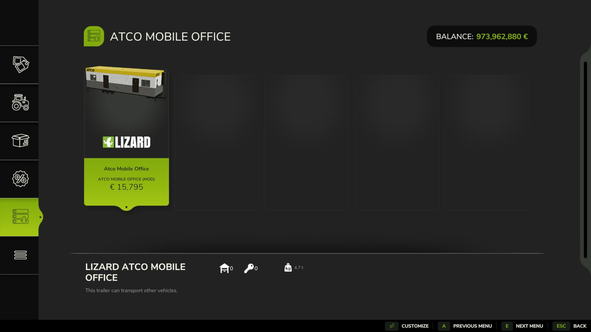 ATCO Mobile Office V1.0 – FS25.net