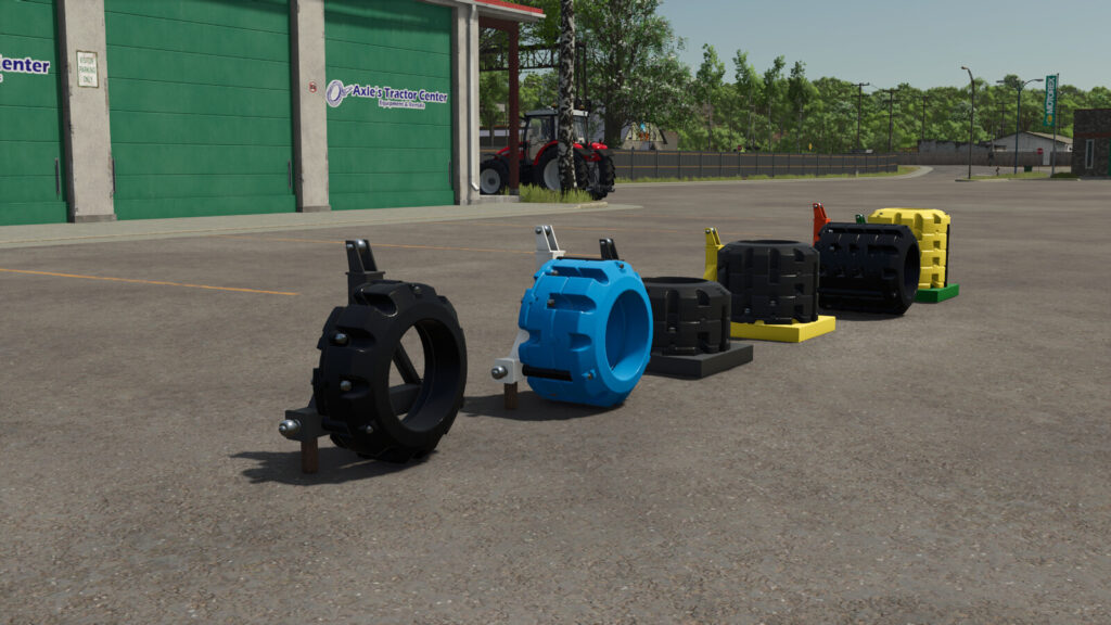 Adapted 3-Point Weights V1.0 – FS25.net
