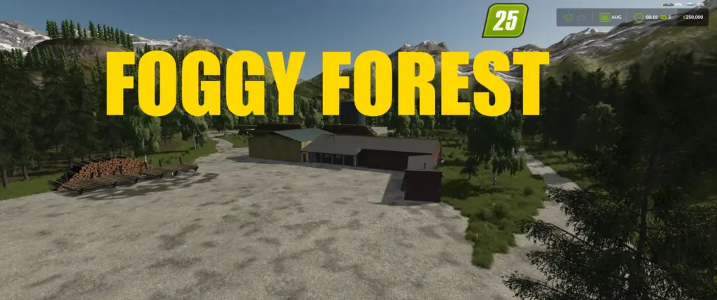 FOGGY FOREST V1.0 – FS25.net