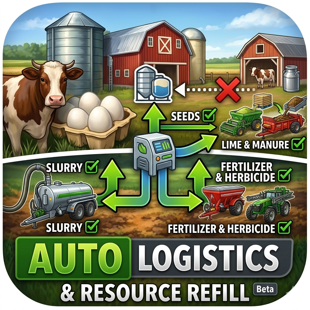 Farm Logistics V1.3 – FS25.net