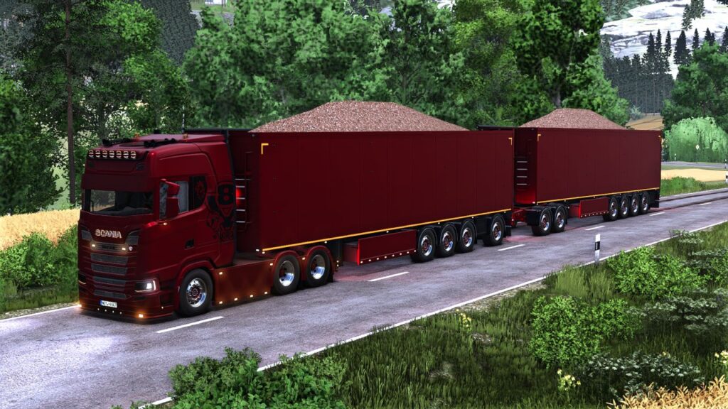 STAS Walking floor trailer V1.1 – FS25.net