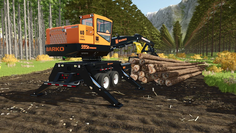 Barko 595B V1.0 – FS25.net