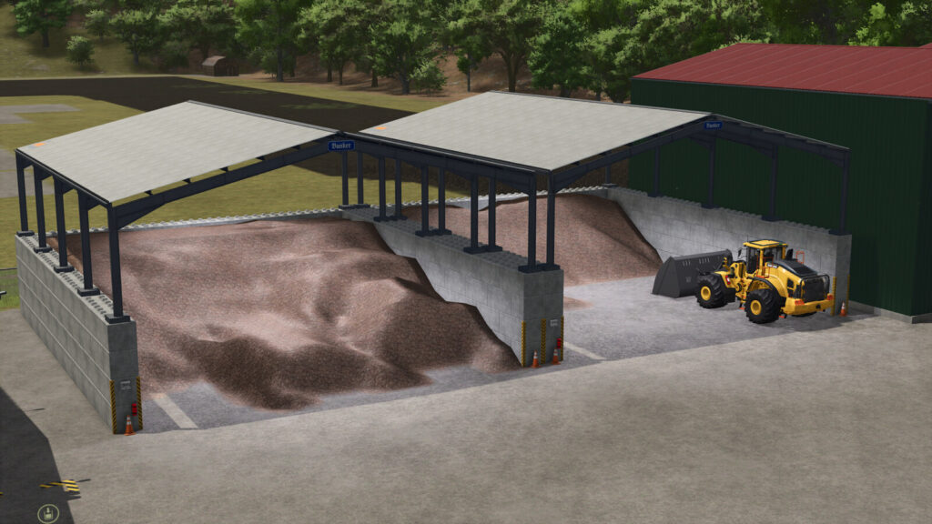 Bulkmaterial/Silo Shed V1.0.0.1 – FS25.net