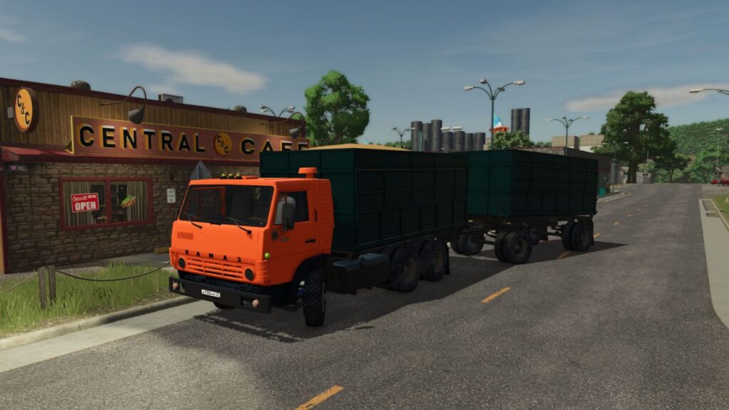 KamAZ-5320 and GKB-8551 V1.0 – FS25.net
