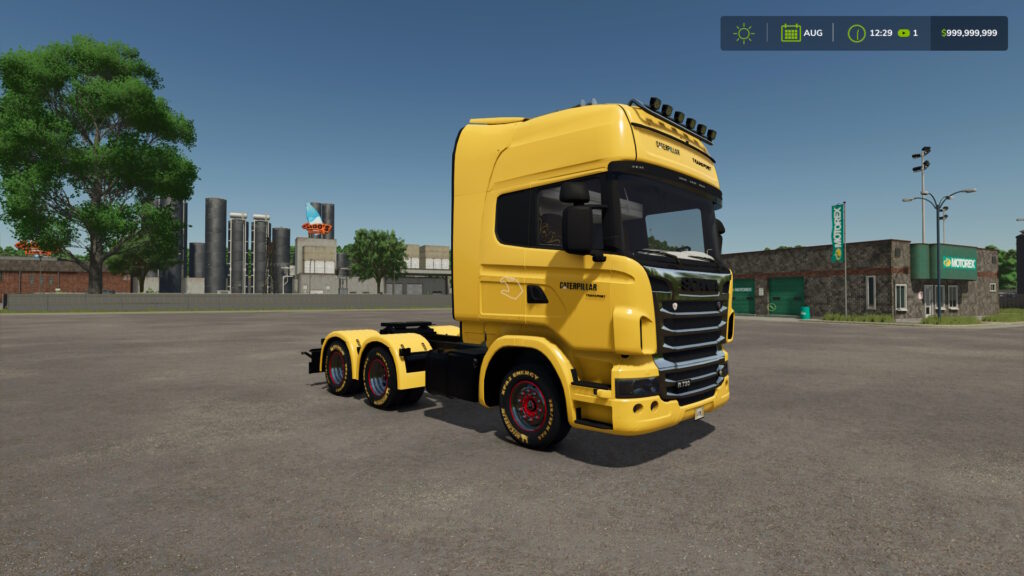Scania TGX Cat V1.0 – FS25.net