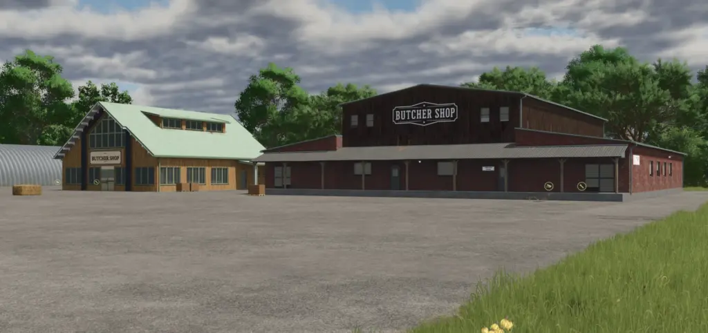 BUTCHER SHOPS V1.0 – FS25.net