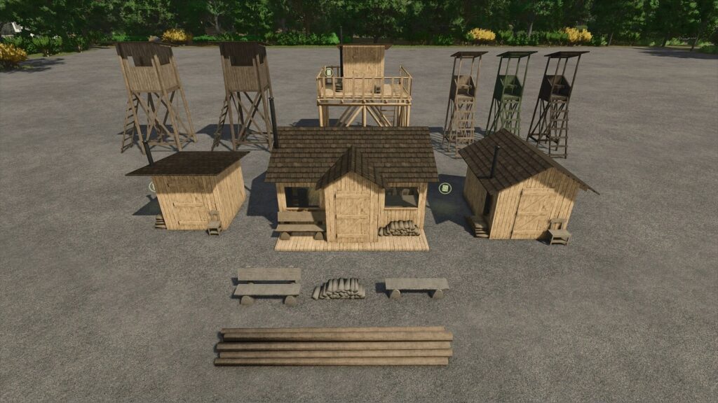 Forest Huts V1.0 – FS25.net