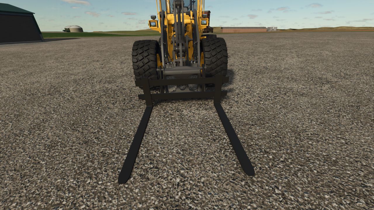 Longer and Wider Loader Forks V1.0 – FS25.net