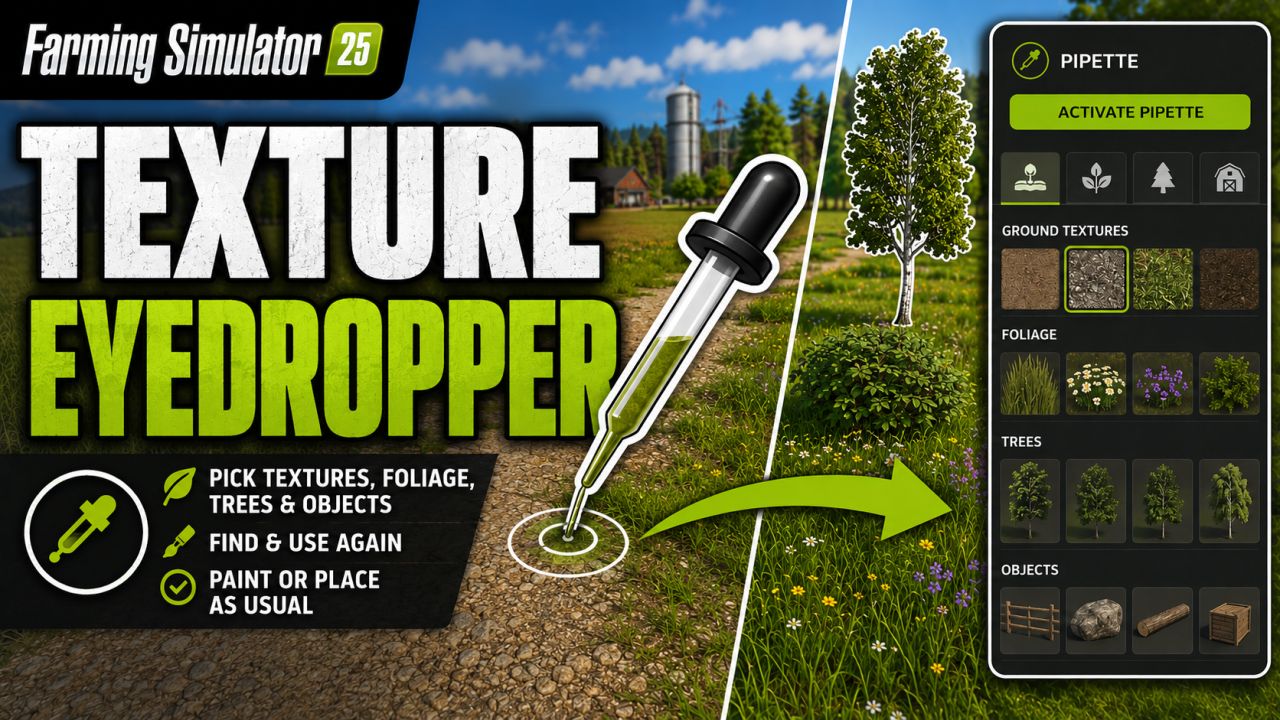 Texture eyedropper V1.0 – FS25.net