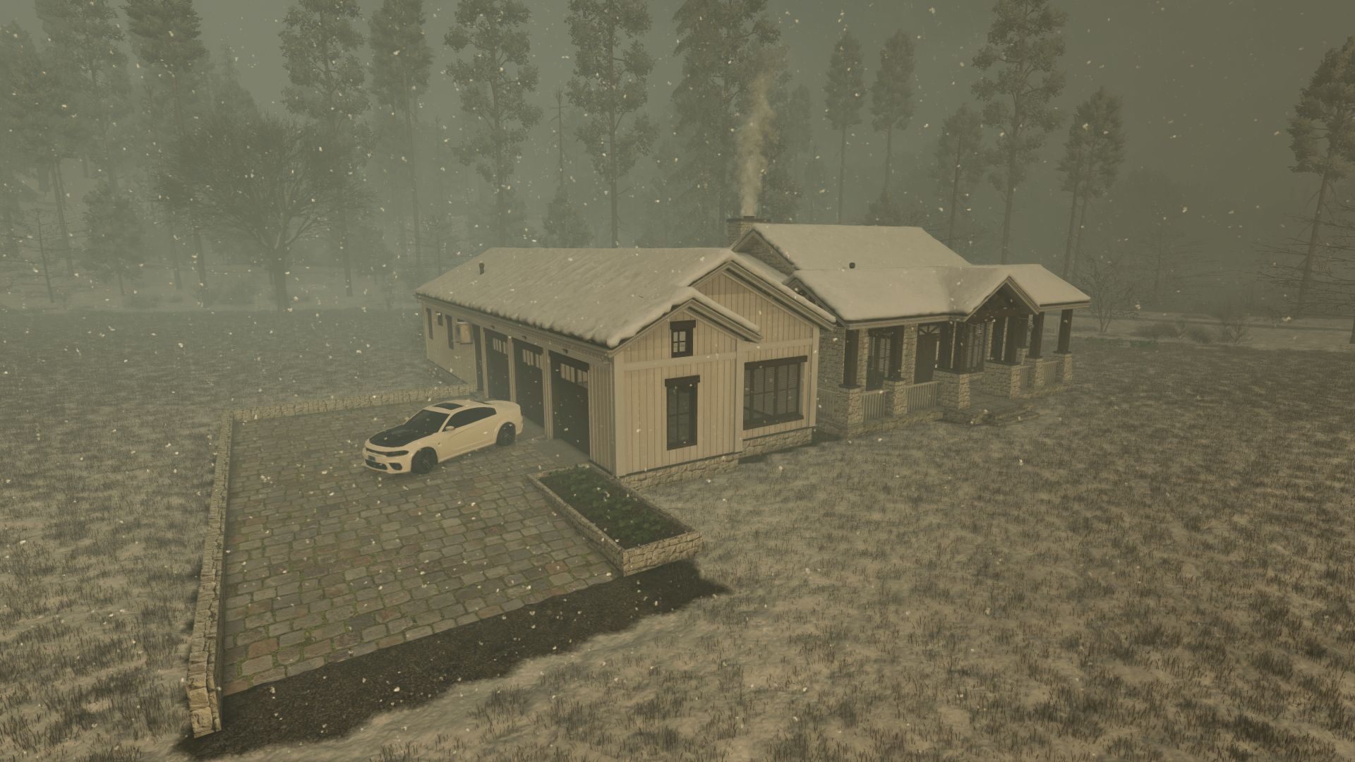 American Stone Farm House V1.0 – FS25.net