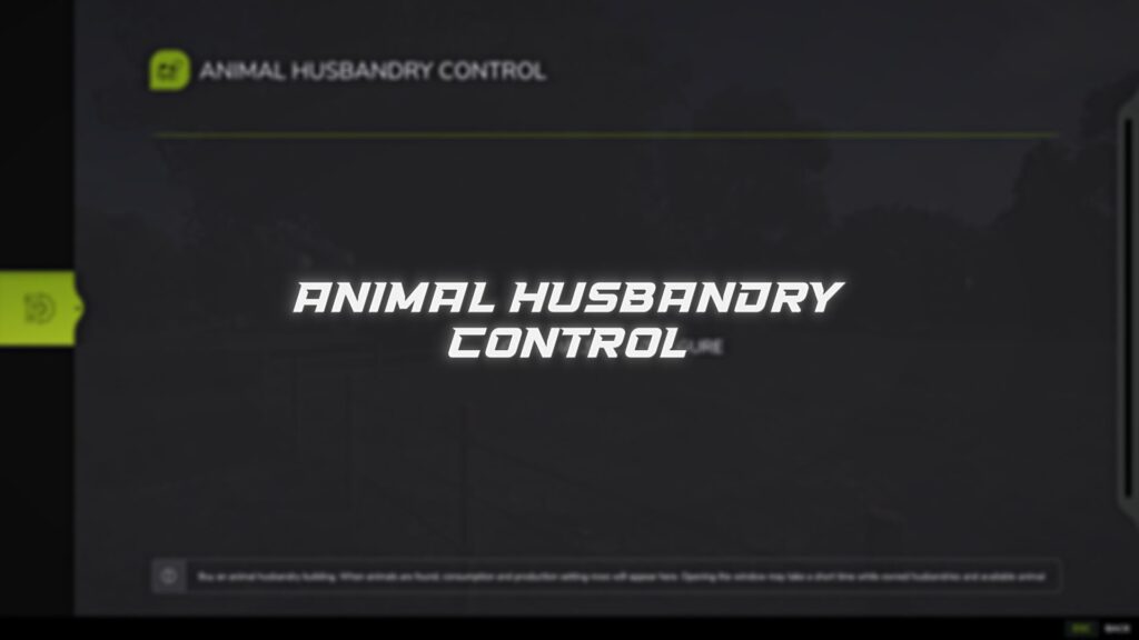 Animal Husbandry Control V Beta – FS25.net