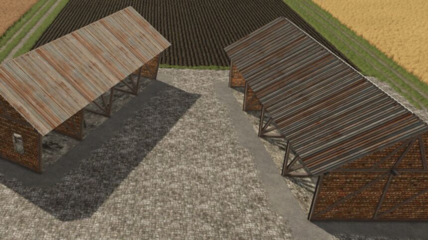 Long brick shed V1.0 – FS25.net